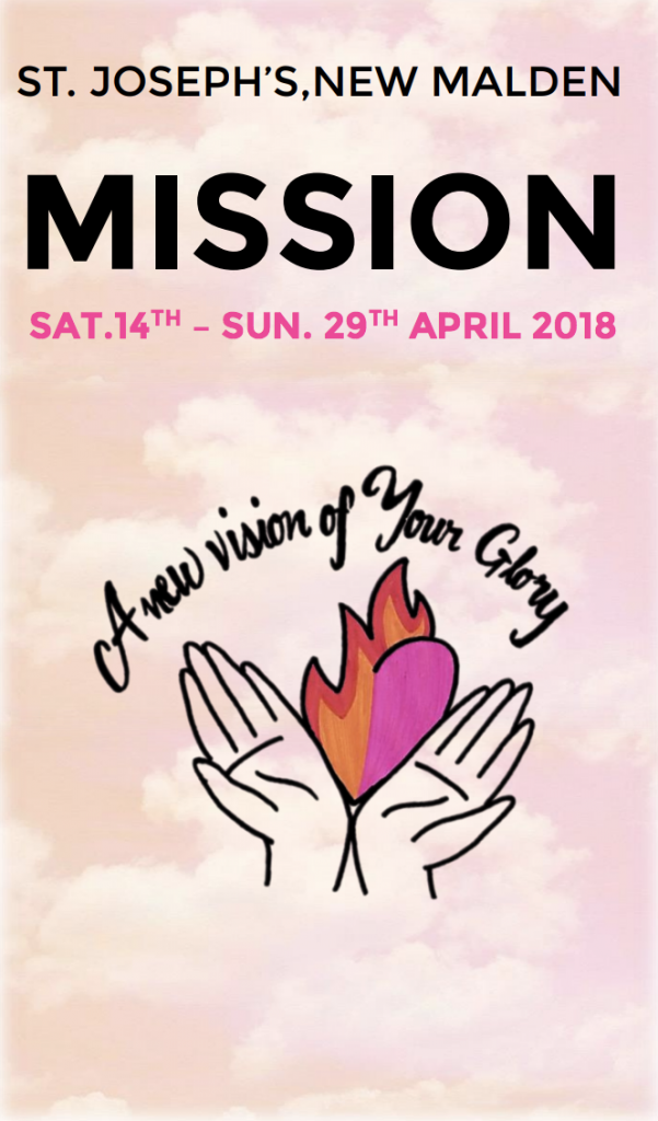 Parish mission this weekend – St Joseph's Catholic Church
